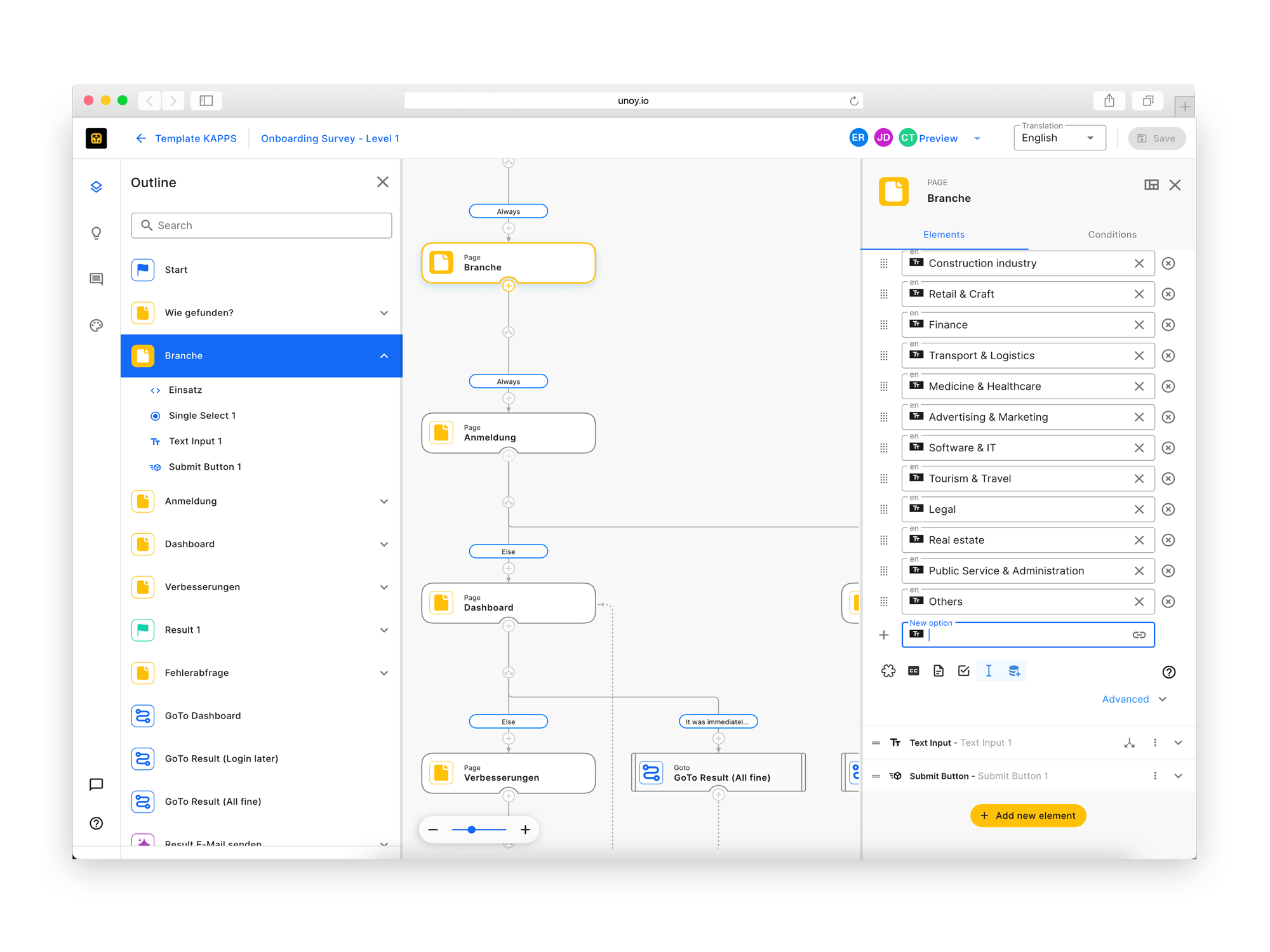 Onboarding Survey - UNOY Onboarding Survey - UNOY